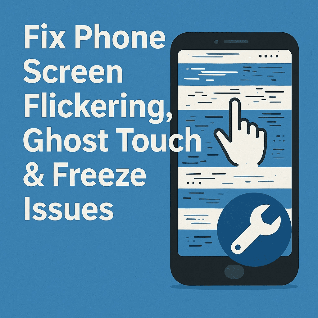 Fix Phone Screen Flickering, Ghost Touch & Freeze Issues